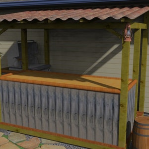 Adventure Themed Tiki Bar - Etsy