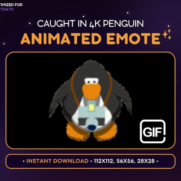 Caught in 4k Emote Animated - Etsy