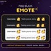Cute Duck Twitch Emote - Mad Duck Emote, Duck Discord Emote, Gaming ...
