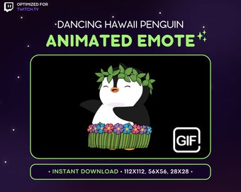 Twitch Emote Penguin GIF - Etsy