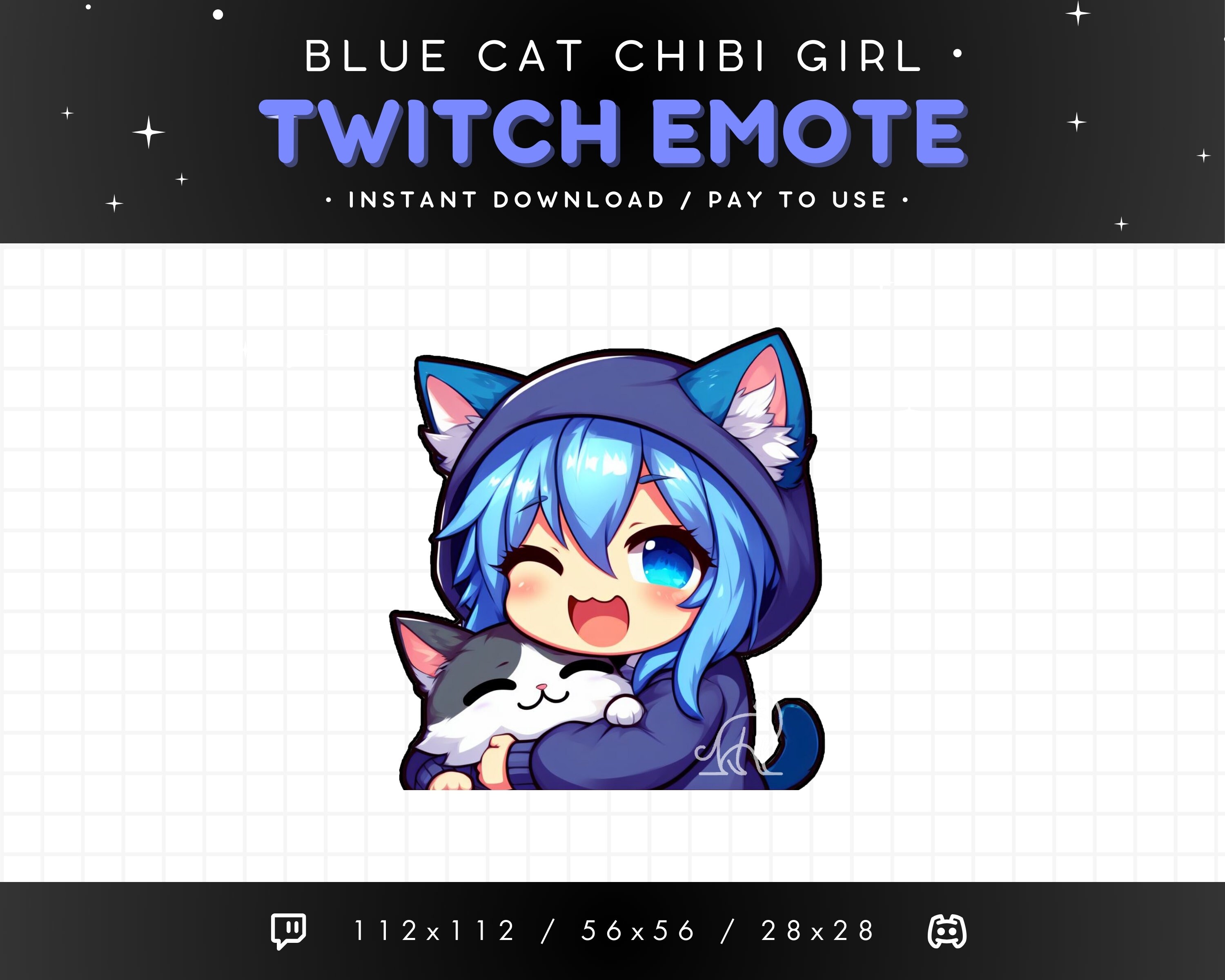 Anime Cat Girl Chibi