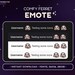 Comfy Ferret Twitch Emote - Cute Ferret Twitch Emote, Ferret Discord ...