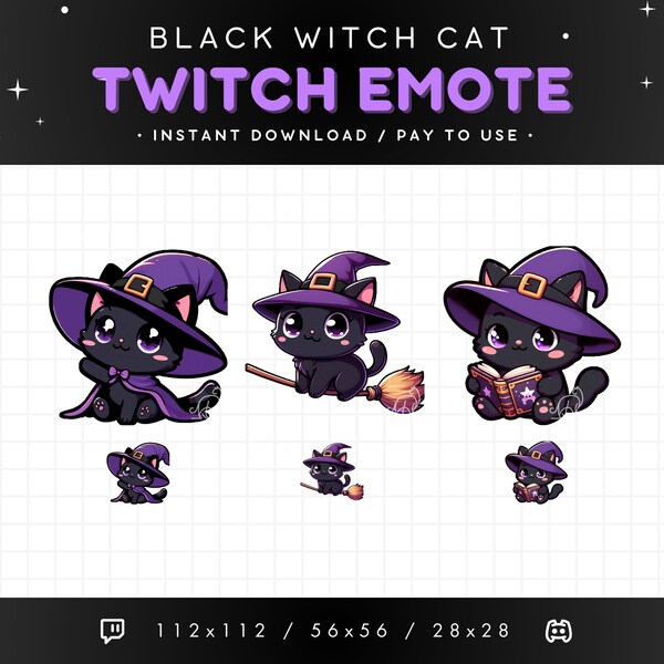 Black Cat Magic - Etsy