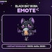 Cute Bat Twitch Emote Boba Tea Drink Bat Emote, Bat Discord Emote ...