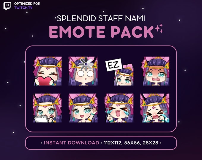 Nami Stream Overlay Pack | HUD | Webcam | Panels | Static | Streaming ...