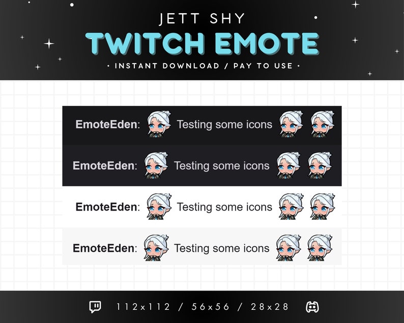 Valorant Jett Twitch Emote Shy Jett Discord Emote, Jett Streaming ...