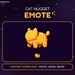 Cat Nugget Twitch Emote Chicken Nugget Cat Shape Emote, Cat Discord ...