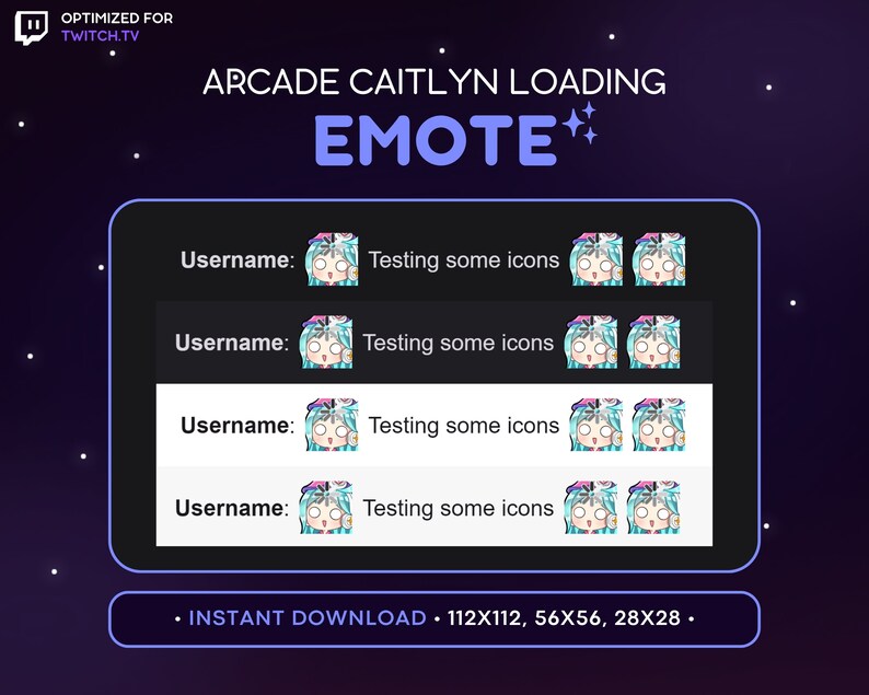 Arcade Caitlyn Twitch Emote Loading Caitlyn League of Legends, Caitlyn ...