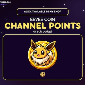 Cute Eevee Twitch Emote Pokemon Eevee Emote, Gaming, Streaming Assets ...
