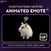 Question Mark Hamster Animated Emote Animated Twitch Emote, Streaming ...