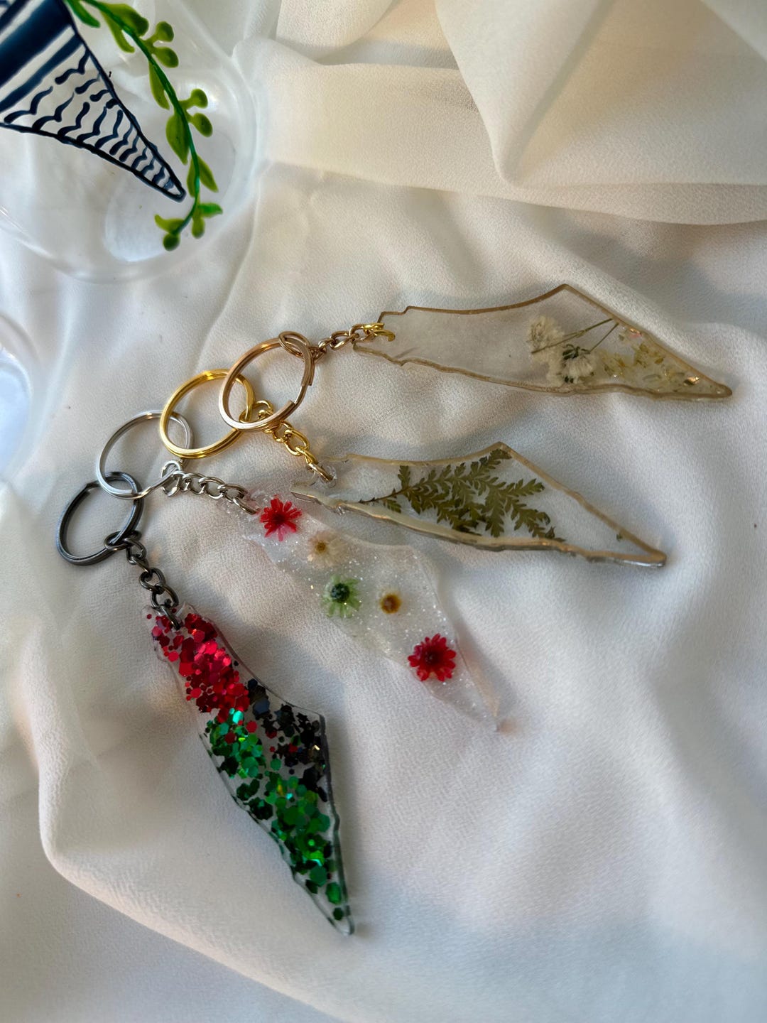 PALESTINE RESIN KEYCHAIN, Resin Keychains, Handmade, Free Palestine - Etsy
