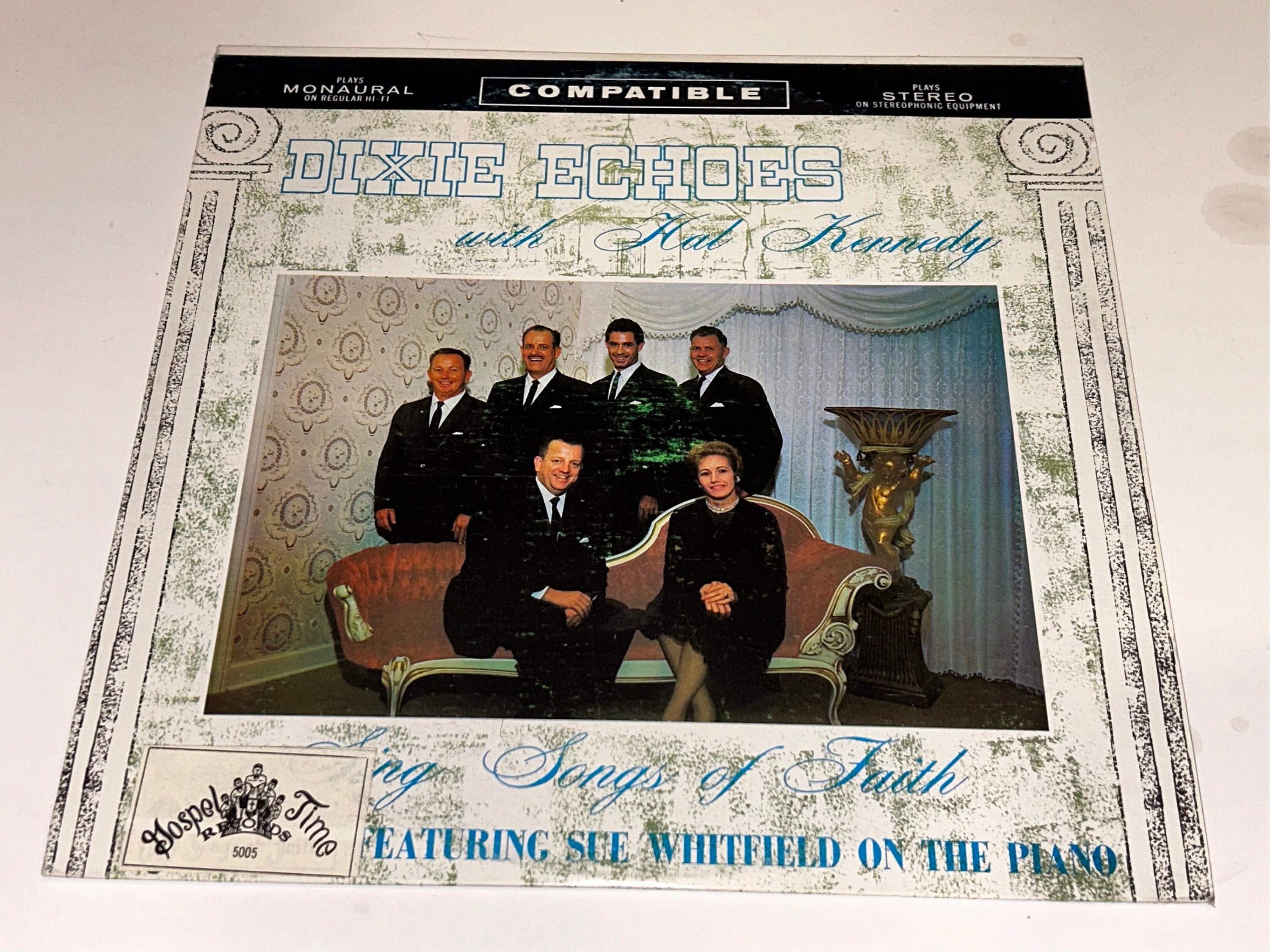 Lp Dixie Echoes Quartet Sing Songs of Faith Southern Gospel Music Vinyl ...