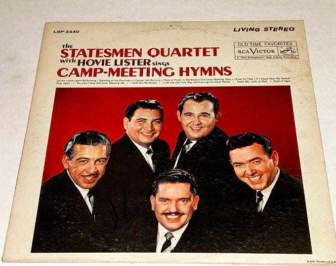 The Statesmen With Hovie Lister Camp Meeting Hymns Southern Gospel ...