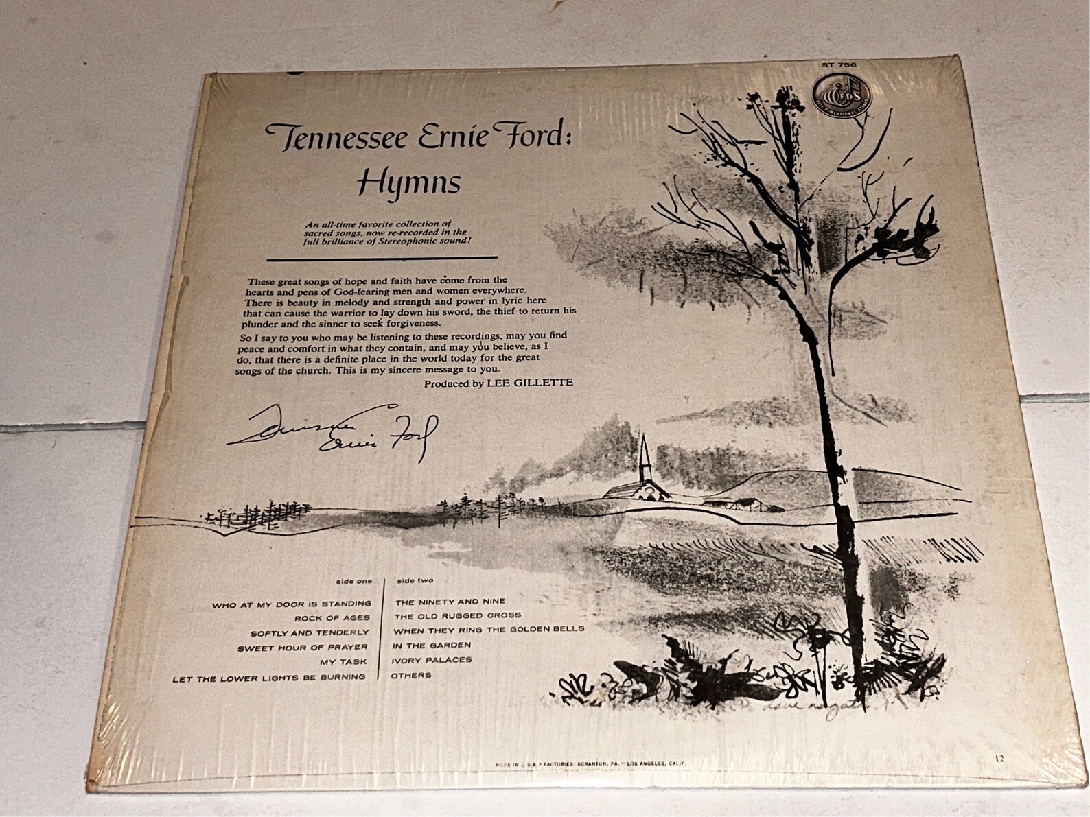 Tennessee Ernie Ford Hymns Southern Gospel Music Vinyl Album Lp - Etsy