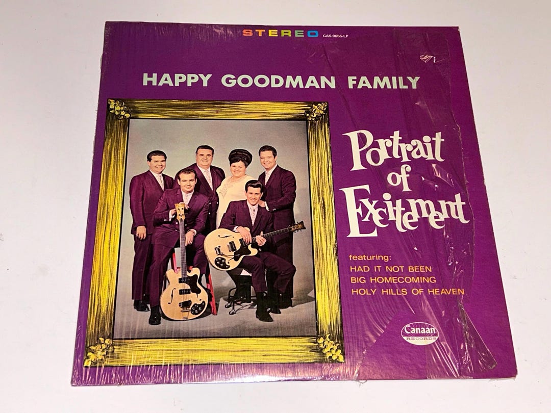 The Happy Goodmans Portrait of Excitement Southern Gospel Music Vinyl ...