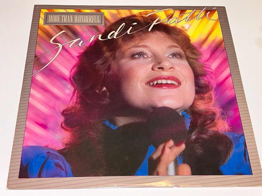 Lp Sandi Patti More Than Wonderful Gospel Music Vinyl Record Album Lp ...