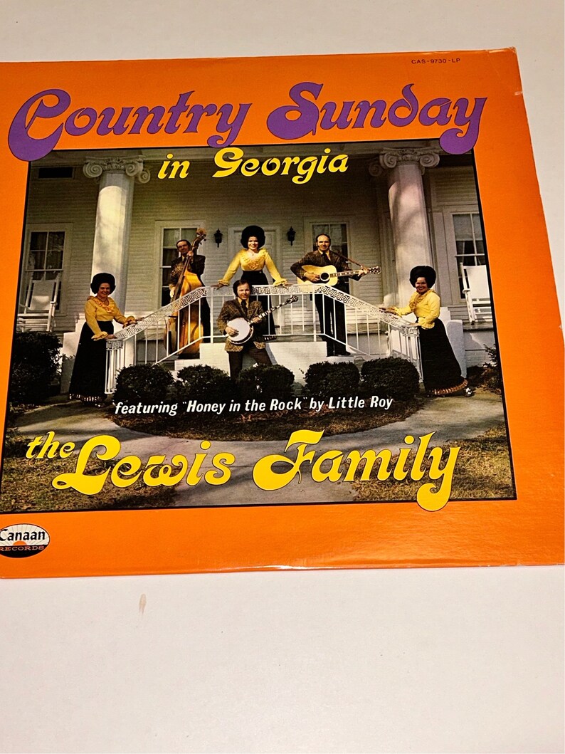 The Lewis Family Country Sunday in Georgia Southern Gospel Music Vinyl ...