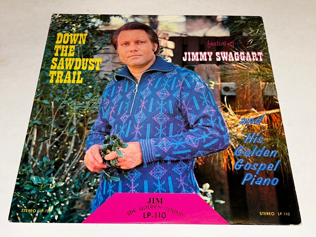 Jimmy Swaggart Down the Sawdust Trail Southern Gospel Music Vinyl ...