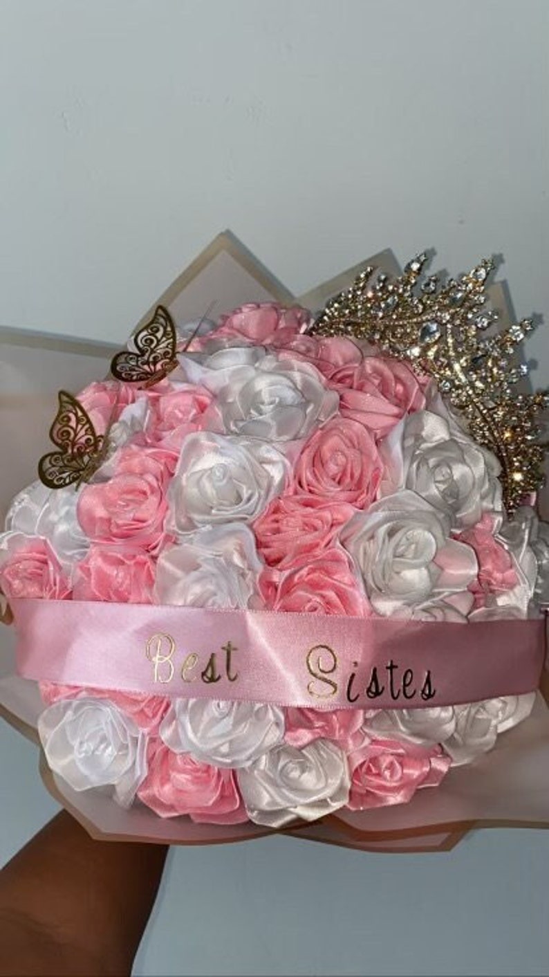 Ribbon Roses/eternal Flowers - Etsy