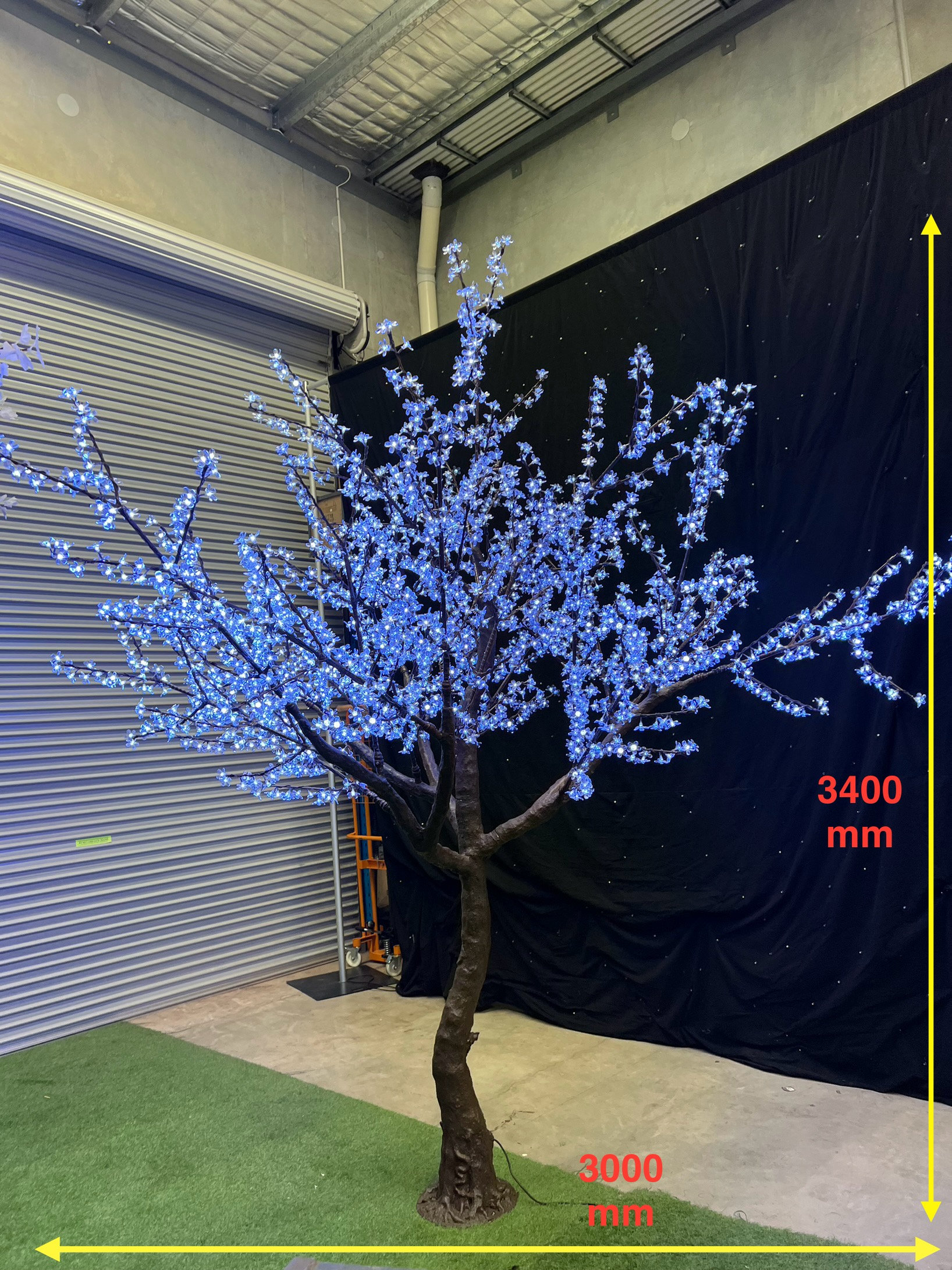 LED 3.4m Cherry Blossom Tree - Garden Outdoor Wedding Home Decoration ...
