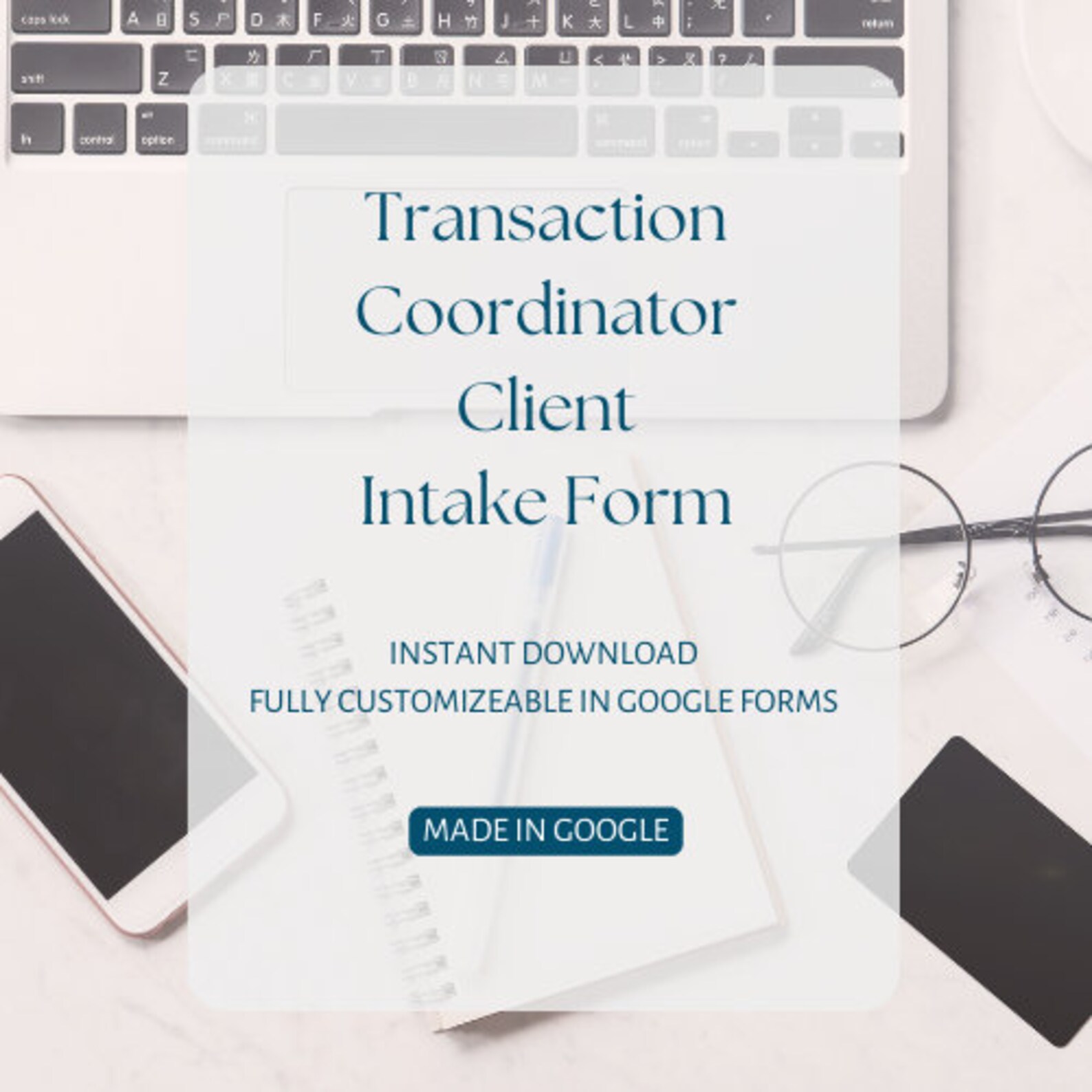 Transaction Coordinator Client Intake Form L Transaction Coordinator ...