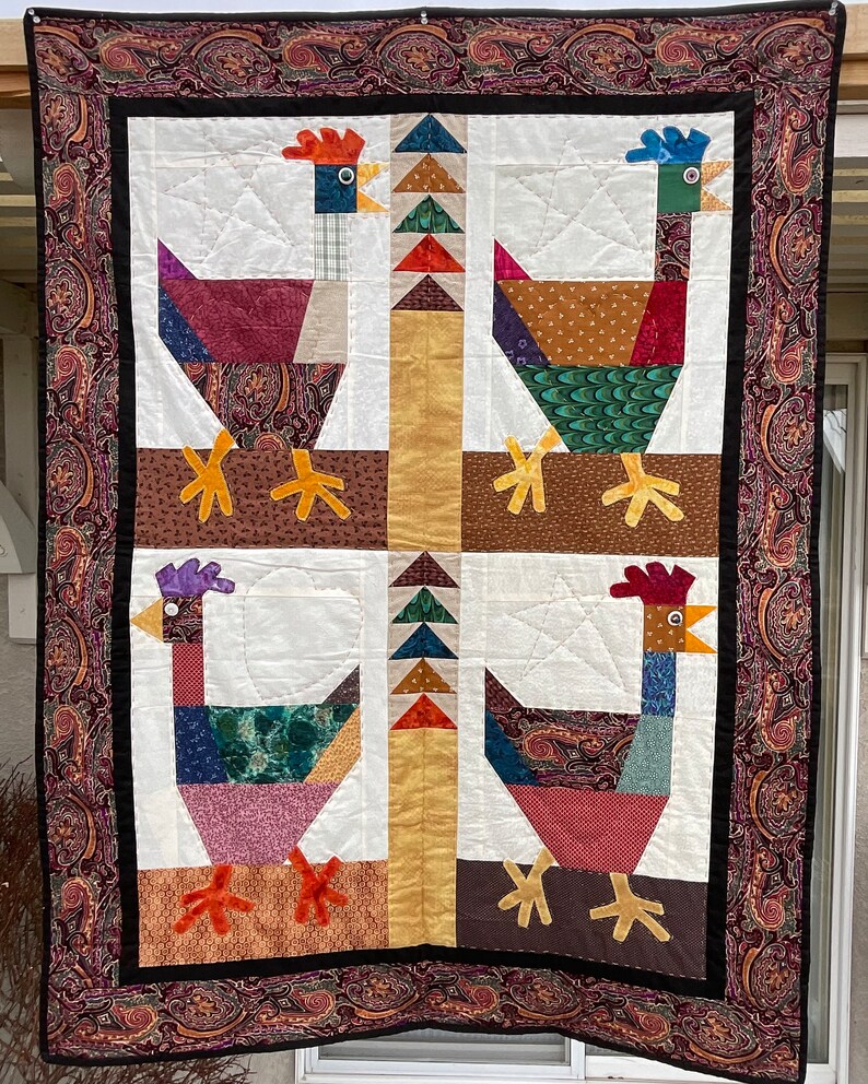 Funky Chickens - Etsy