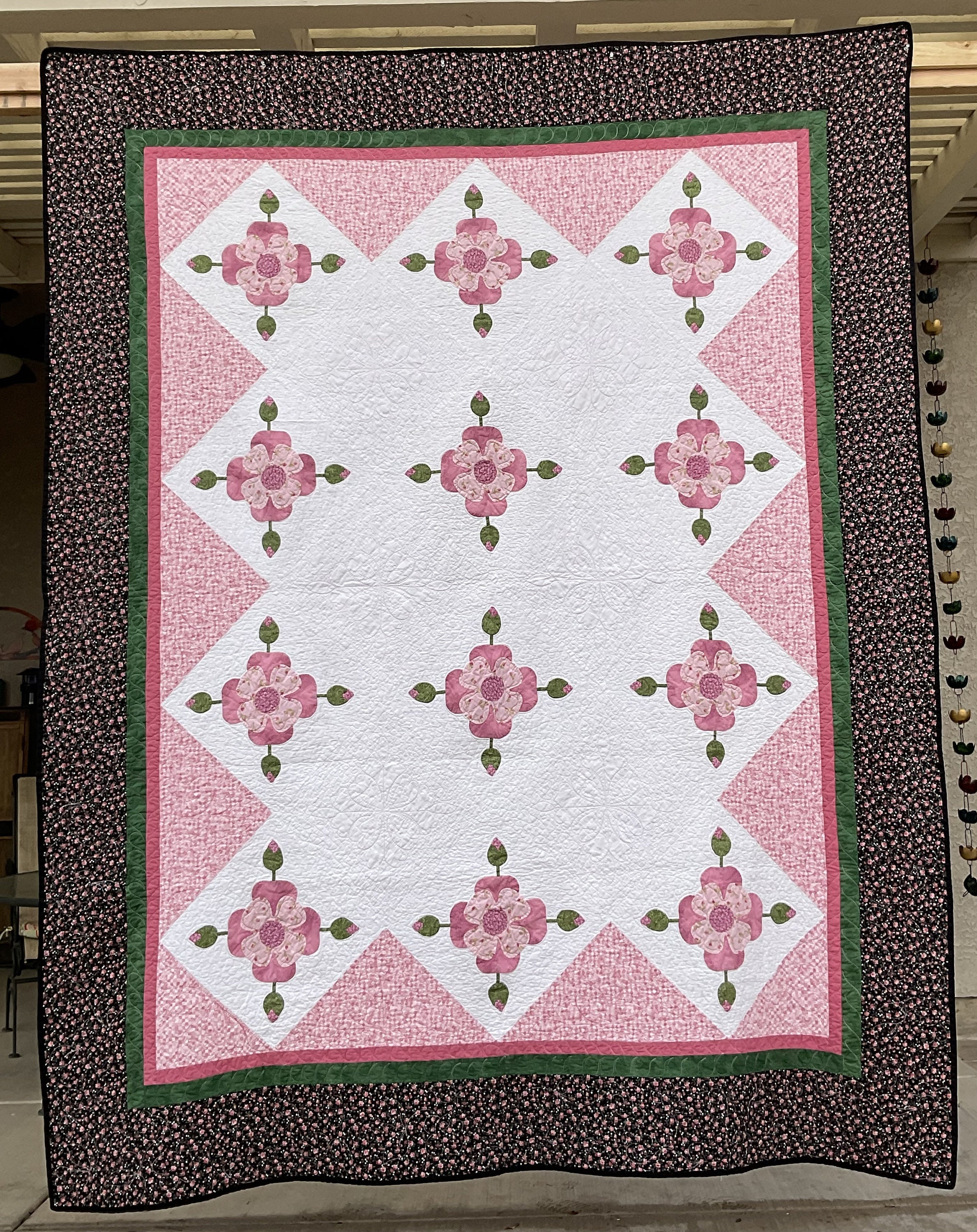 Rose of Sharon Quilt - Etsy