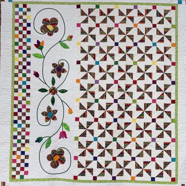 Pinwheel Garden Quilt Pattern - Etsy