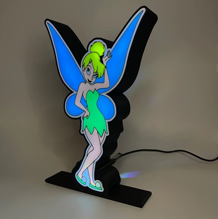 Tinkerbell Light Box - Etsy