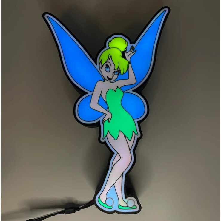 Tinkerbell Light Box - Etsy