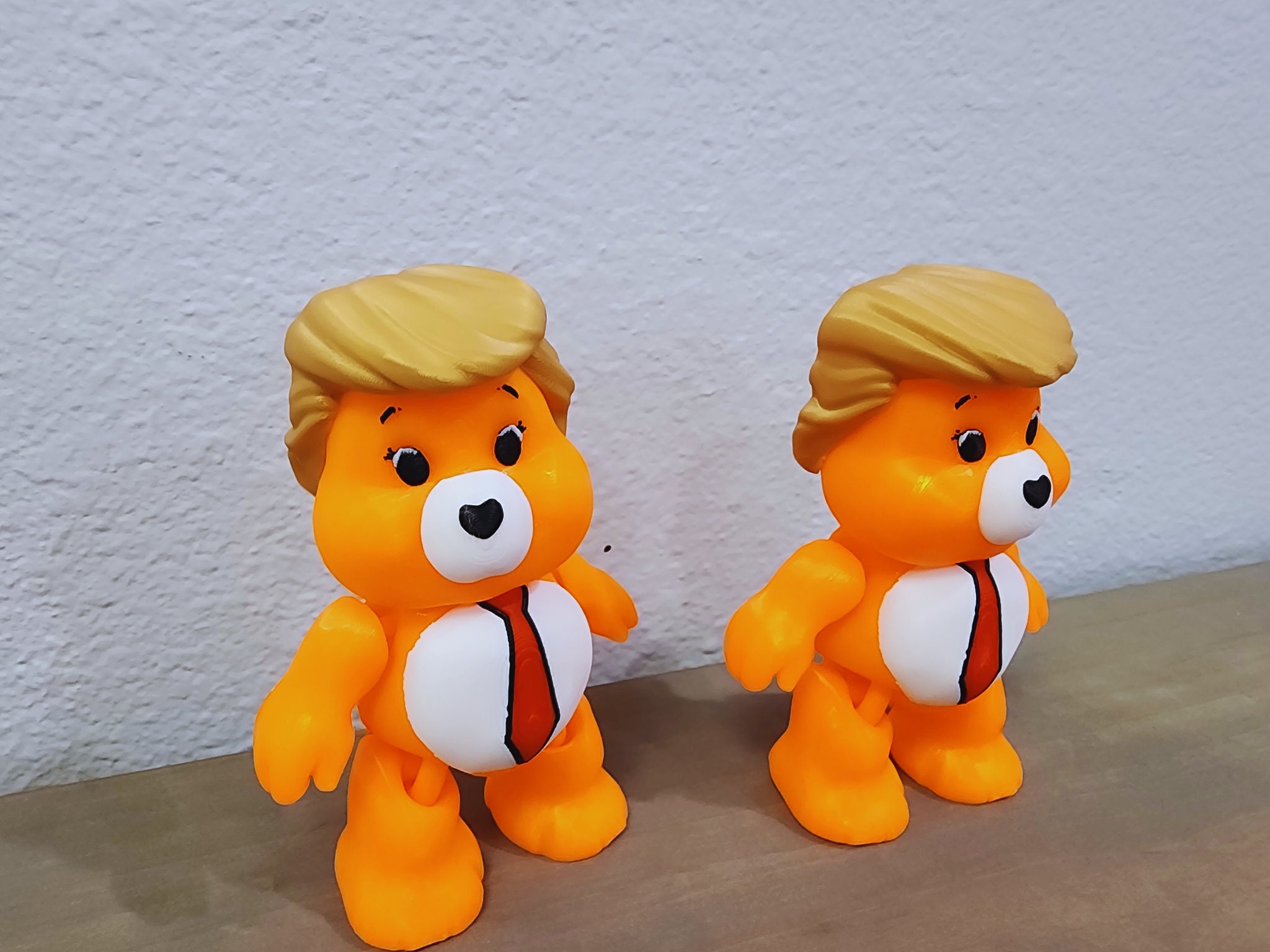 Trump Bear 3D Printed Articulated Toy Unique Gift Idea - Etsy