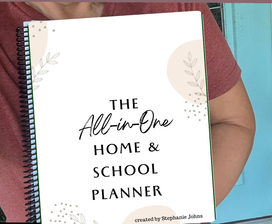 The All-in-one Home & School Planner - Etsy