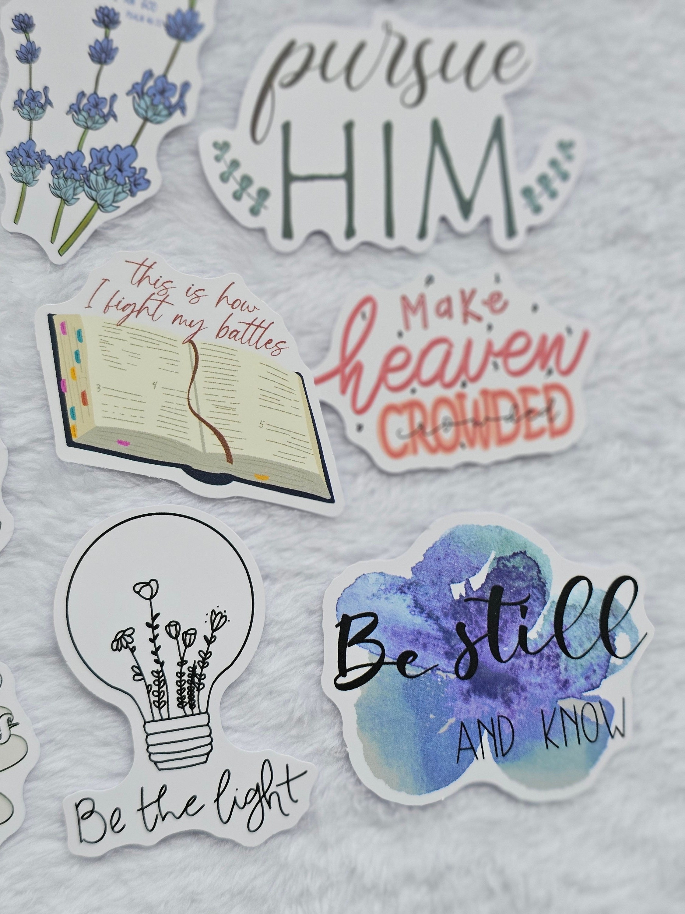 Boho Christian Sticker Christian Bible Verse Sticker Pack Journal ...