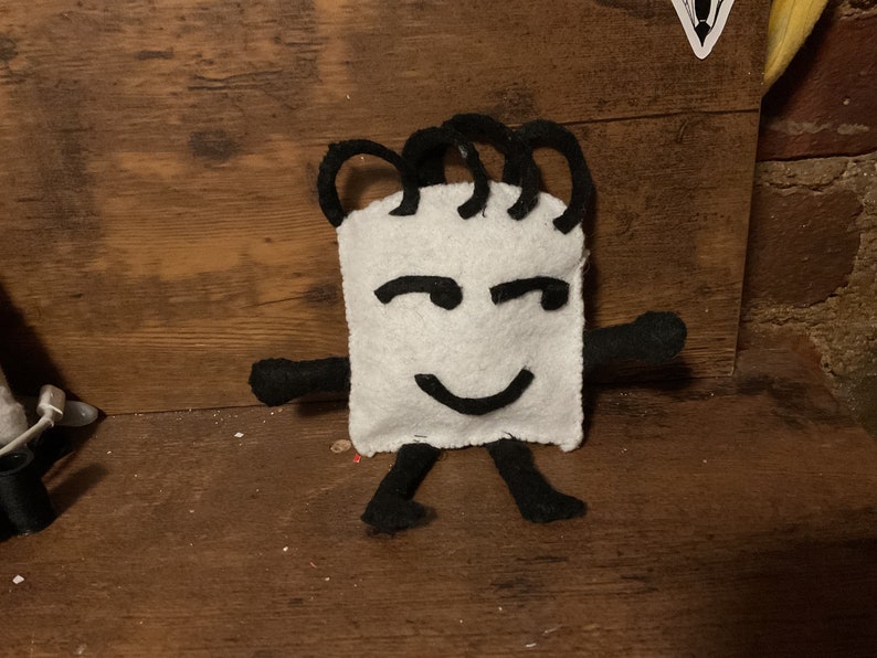 Sketchpad Plush the Nightly Manor Fan Made Plush BDFI/TPOT - Etsy