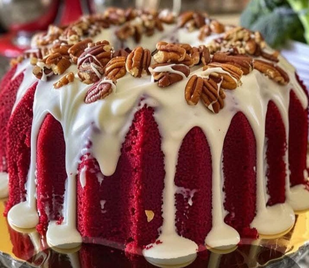 Red Velvet Pound Cake - Etsy