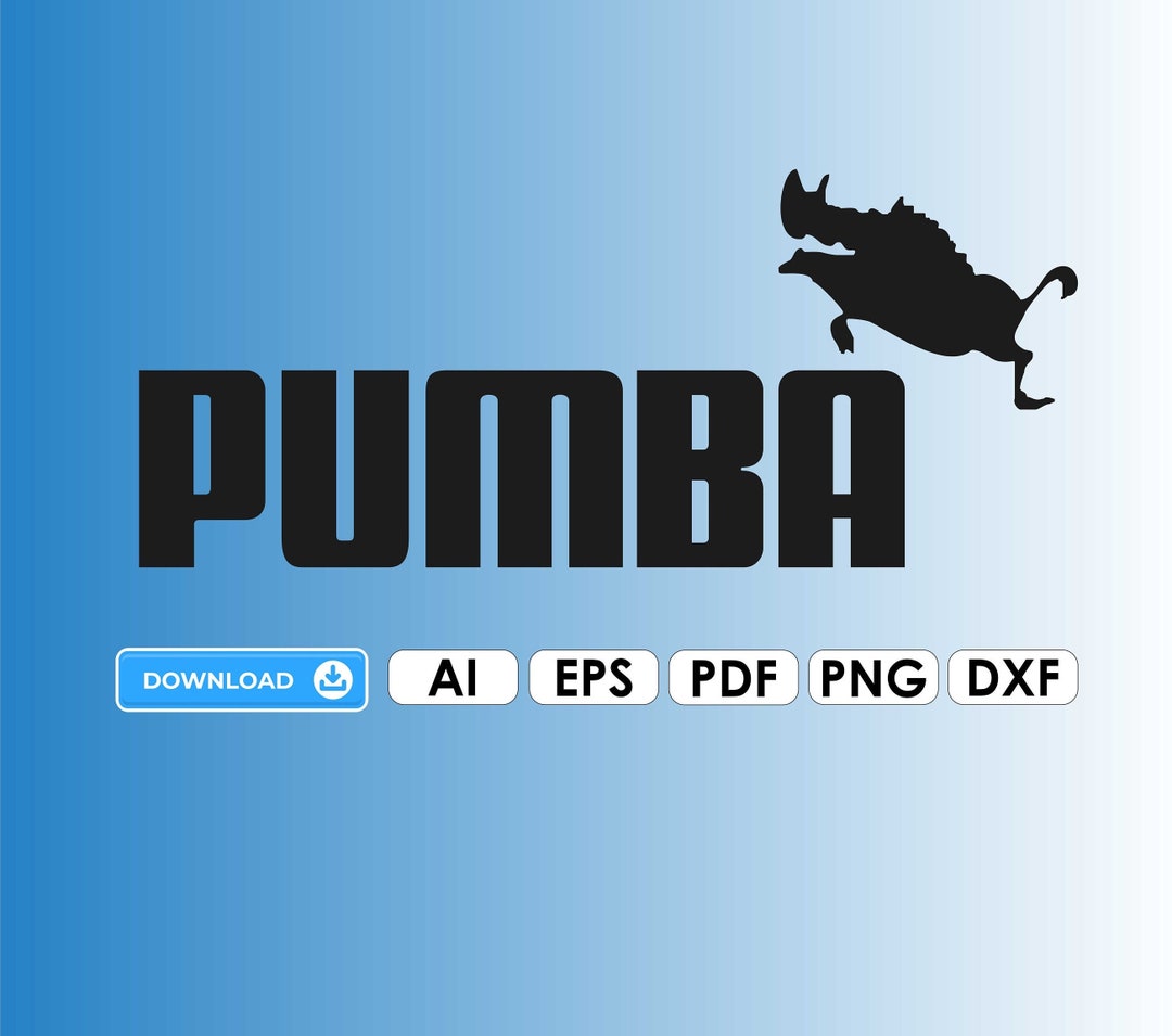 Pumba Instant Download Digital File Ai, Png, Eps, Dxf, Pdf Clip Art for ...