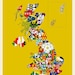 NEW EDITION UK County Flags. Limited Edition Giclée, Standard A Sizes ...