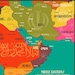 Middle Eastern/near Eastern Countries and Major Cities Map- Giclée ...