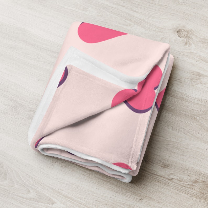 Valentine Heart Throw Blanket - Etsy