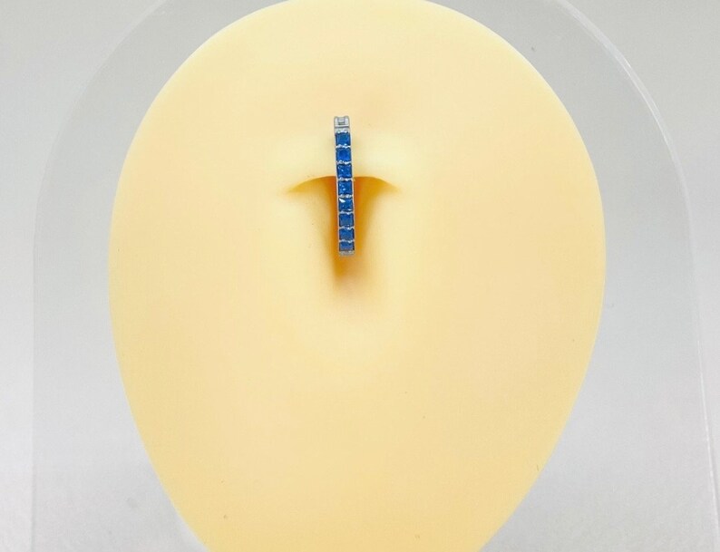 NEW Titanium Belly Clicker Ring, Dainty Minimal Style Belly Piercing ...