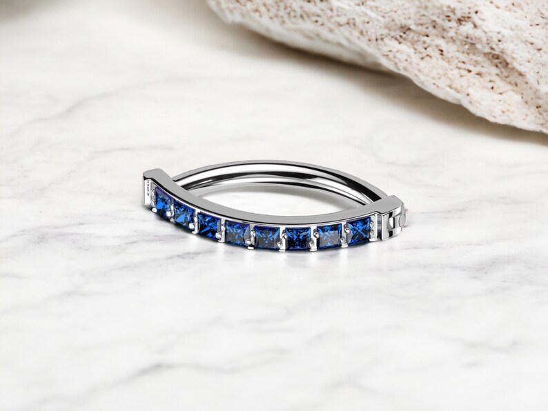 NEW Titanium Belly Clicker Ring, Dainty Minimal Style Belly Piercing ...