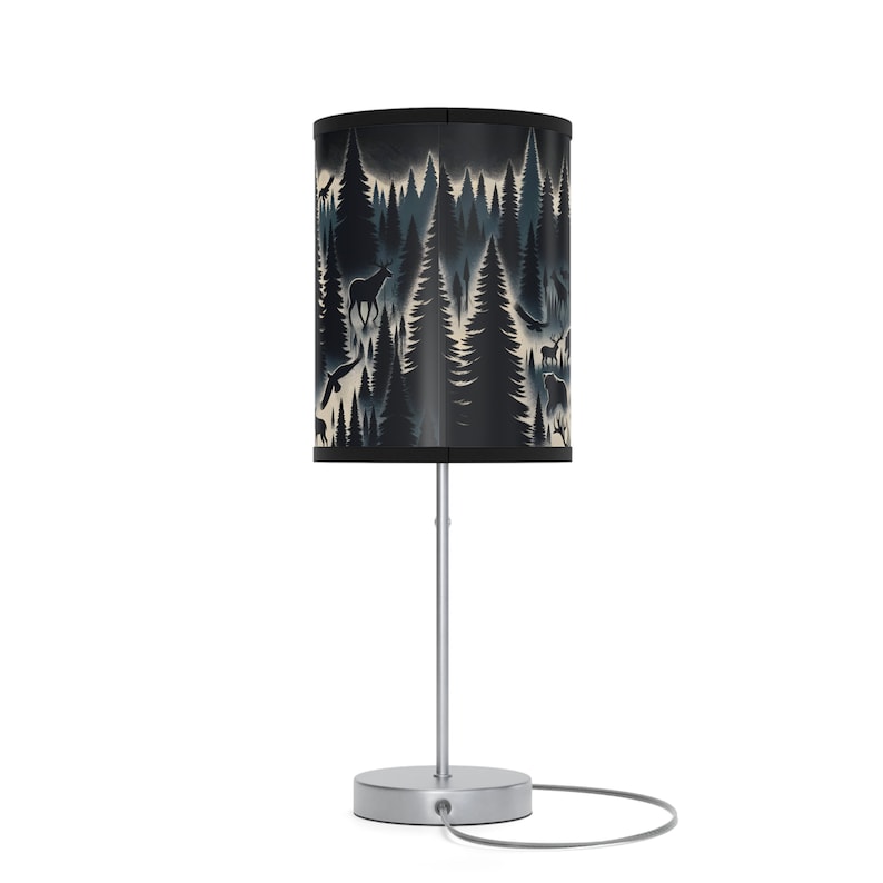 Forest Wildlife Lamp Desk Lamp, Table Lamp, Bedside Lamp, Decorative ...