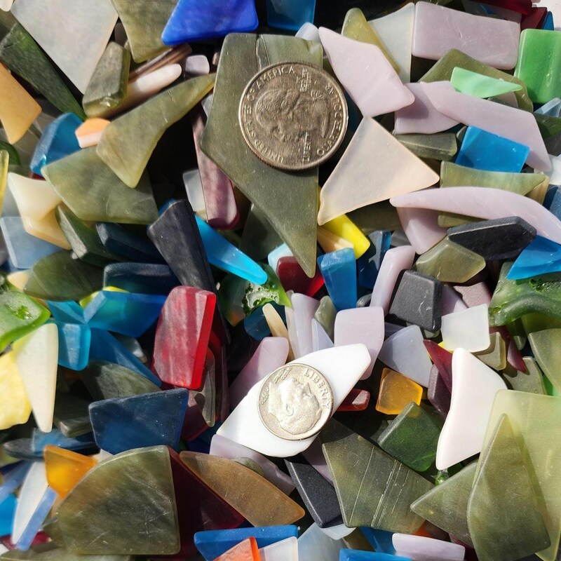 Tumbled Glass - Etsy