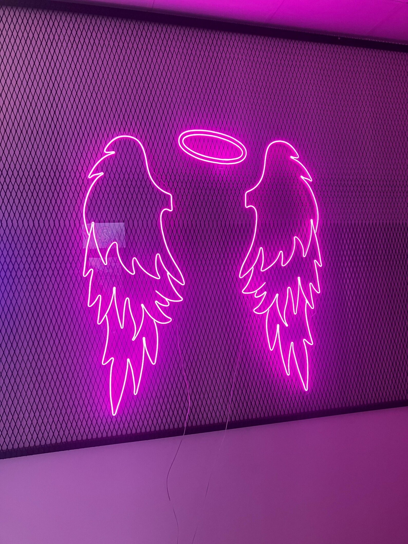 Wings Neon Sign Custom Angel Wings Neon Sign Custom Neon Bar Sign Neon ...