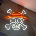 Neon Skull Neon Sign Pirate Neon Sign Custom Neon for Gift Home Decor ...