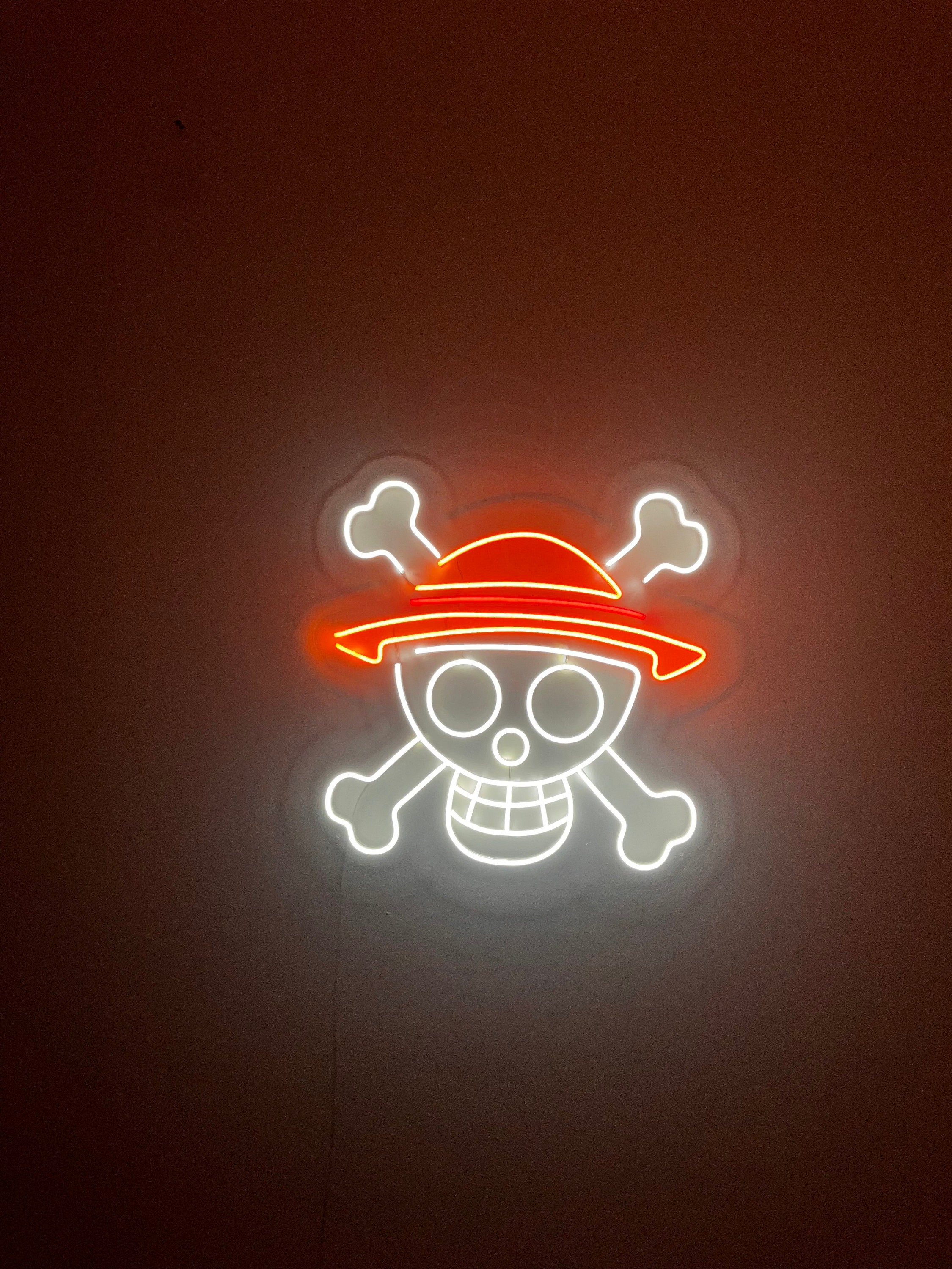 Neon Skull Neon Sign Pirate Neon Sign Custom Neon for Gift Home Decor ...