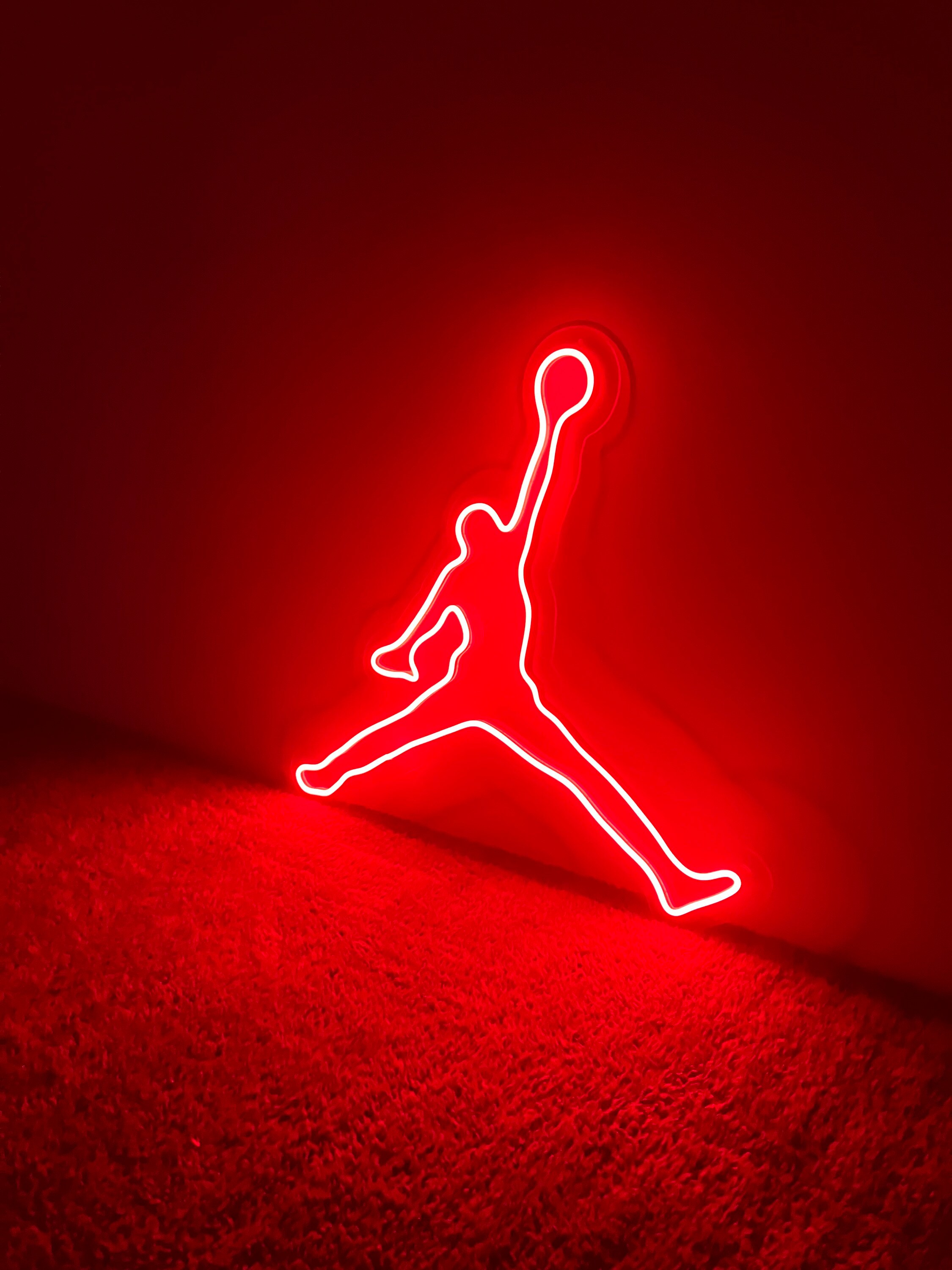 Jordan Neon Sign, Jordan Led Neon Sign Bedroom,kids Room, Party ...