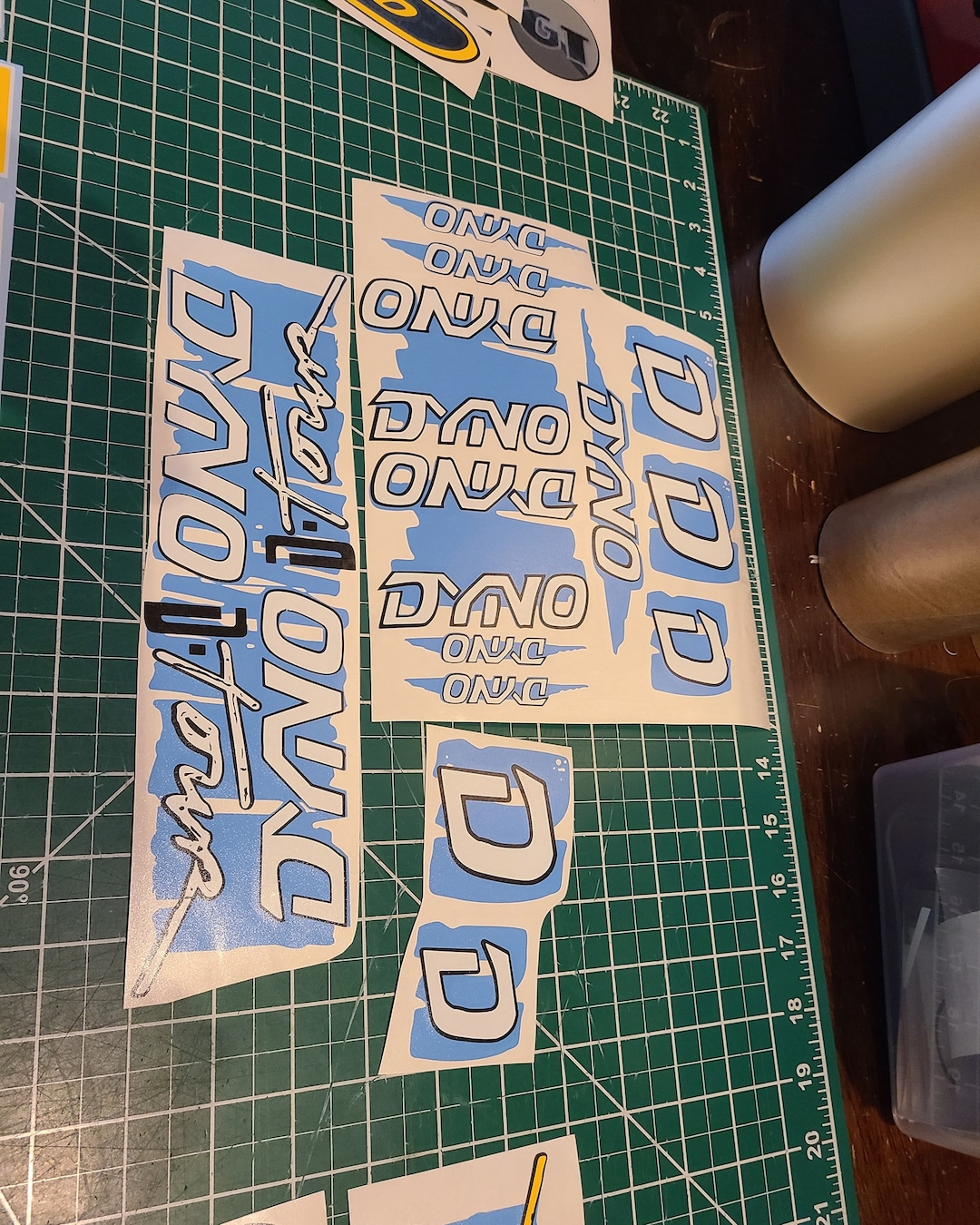 BMX Dyno D-tour Decal Set 86 87 88 Vintage - Etsy