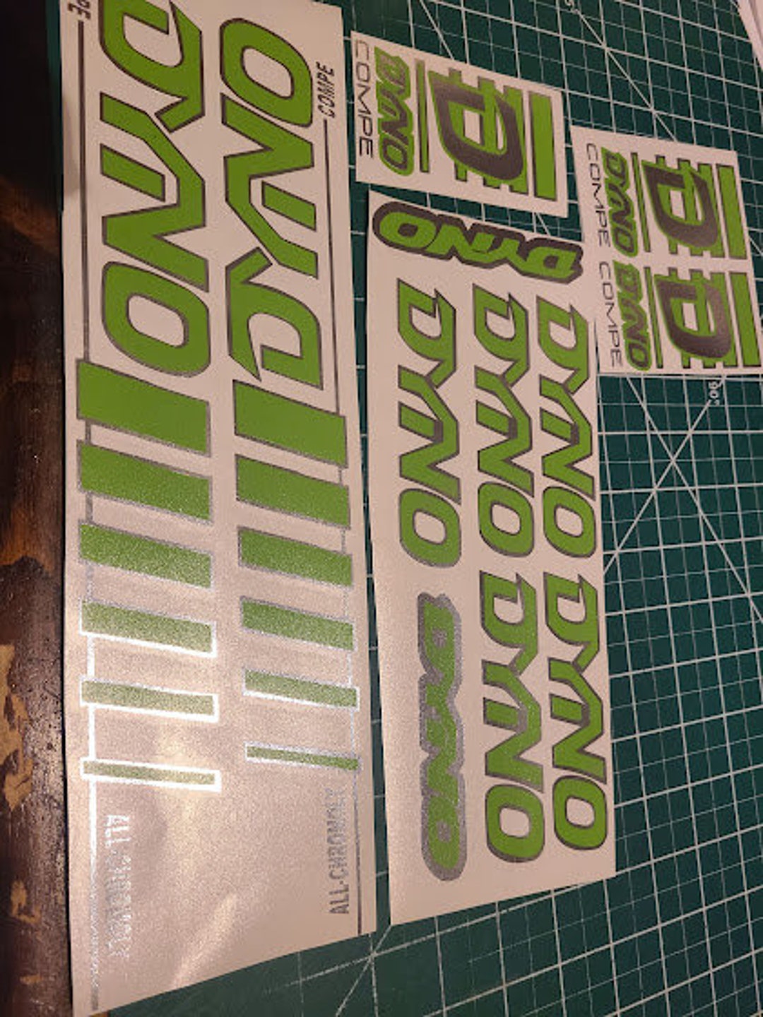 BMX Dyno Compe Decal Set 86 87 88 Vintage - Etsy