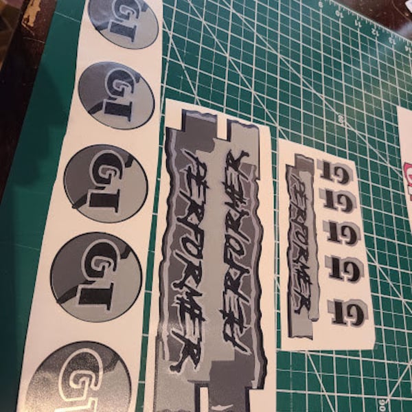 Gt Bmx Decals - Etsy